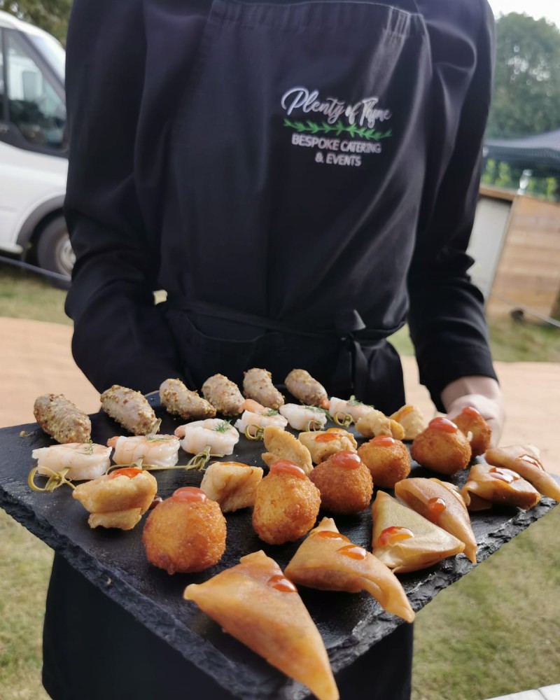 Canapé Catering - Plenty of Thyme - Award Winning Essex & Suffolk Caterers